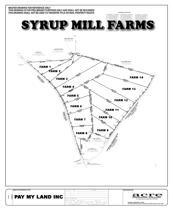 Greene County Land For Sale Syrup Mill Farms